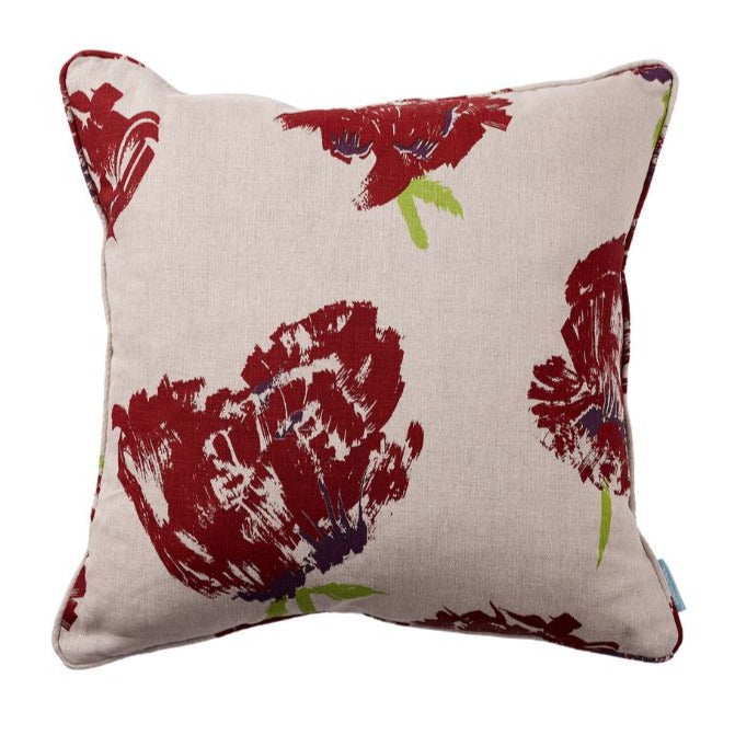 Daphne Roach, Flora Poppy Cushion - Haines Curates – Haines Collection ...