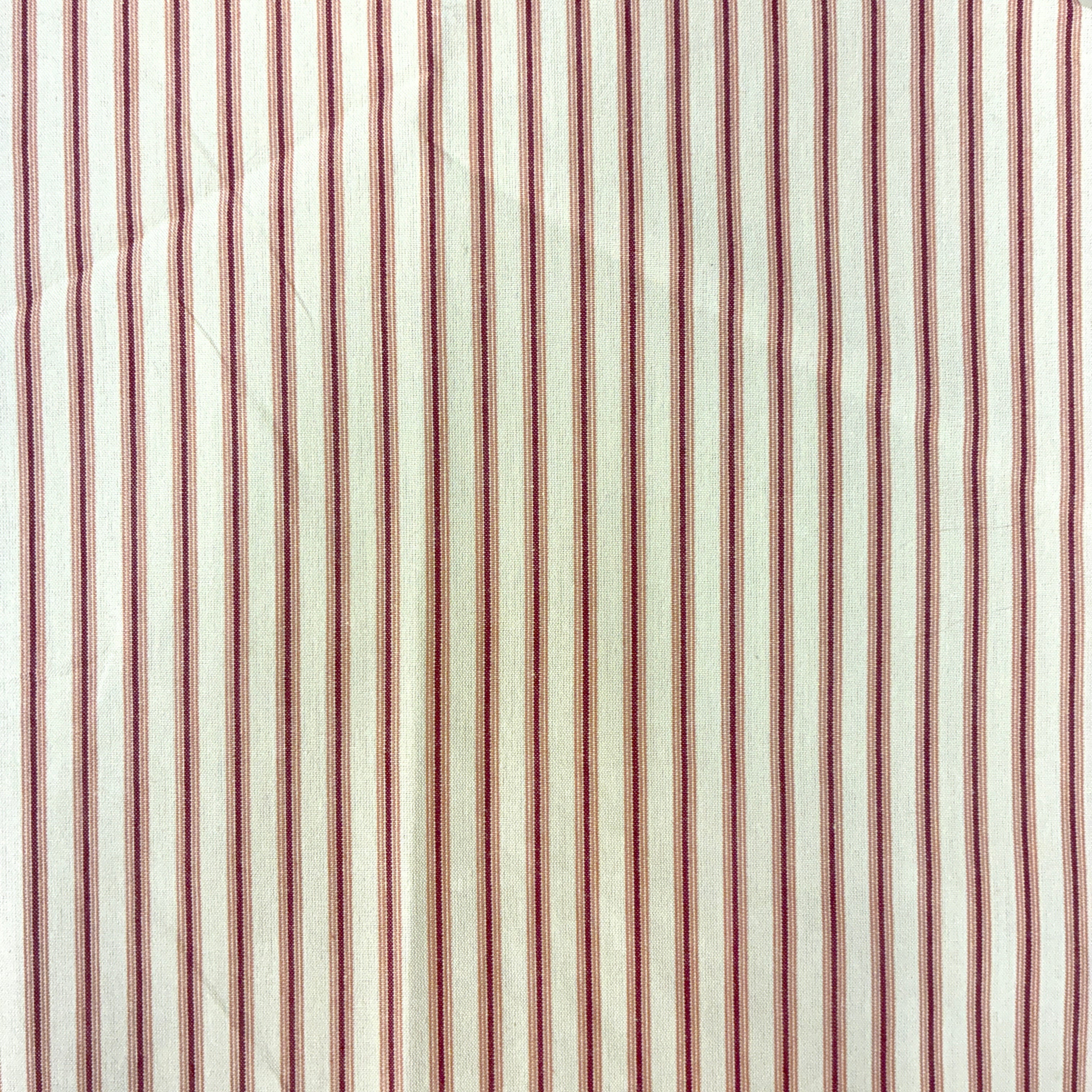 Ticking Stripe, Rose - Haines Collection, Fabric – Haines Collection ...